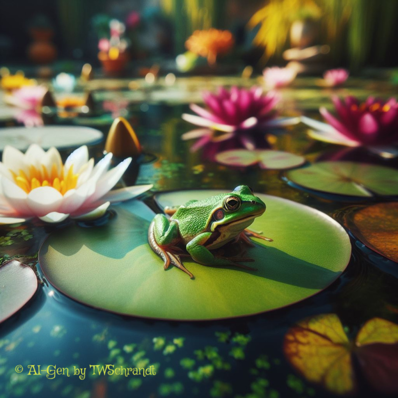 #WordlessWednesday: 20 Froggies Went to AI School – Second Wind Leisure ...